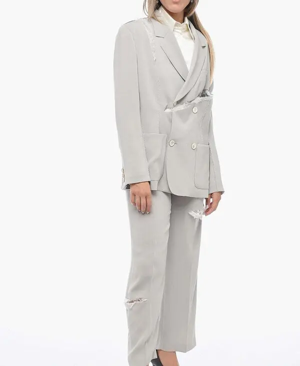 Undercover Cut-out Double-breasted Blazer