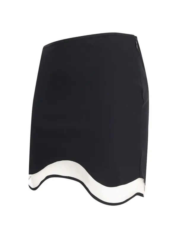 NENSI DOJAKA Wave Hem Mini Skirt