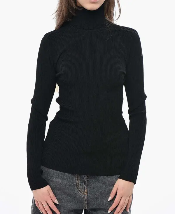 Wardrobe.NYC High-neck Long-sleeve Top
