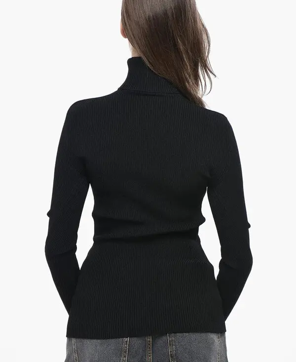 Wardrobe.NYC High-neck Long-sleeve Top