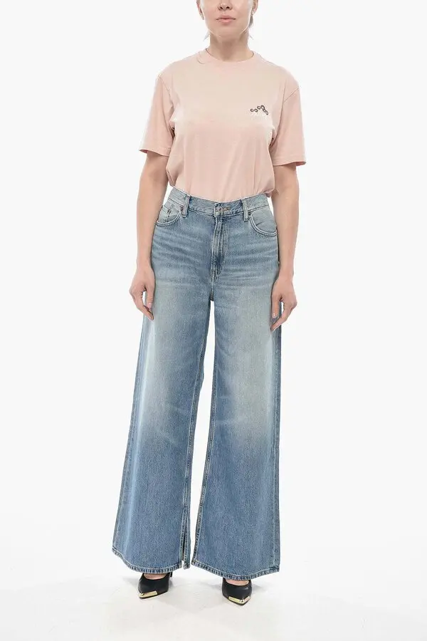 RE/DONE Rider Wide-leg Jeans