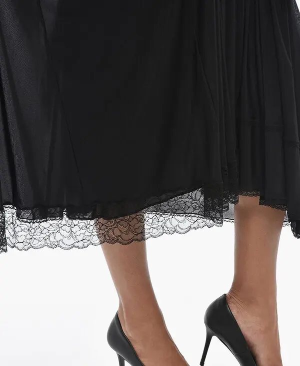 Balenciaga Flared Midi Skirt