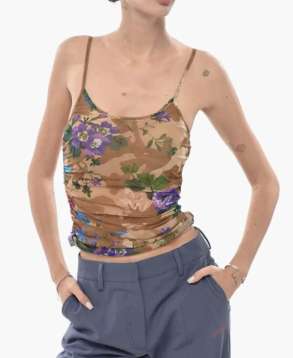 Off-White Camoflo Draped Tank Top