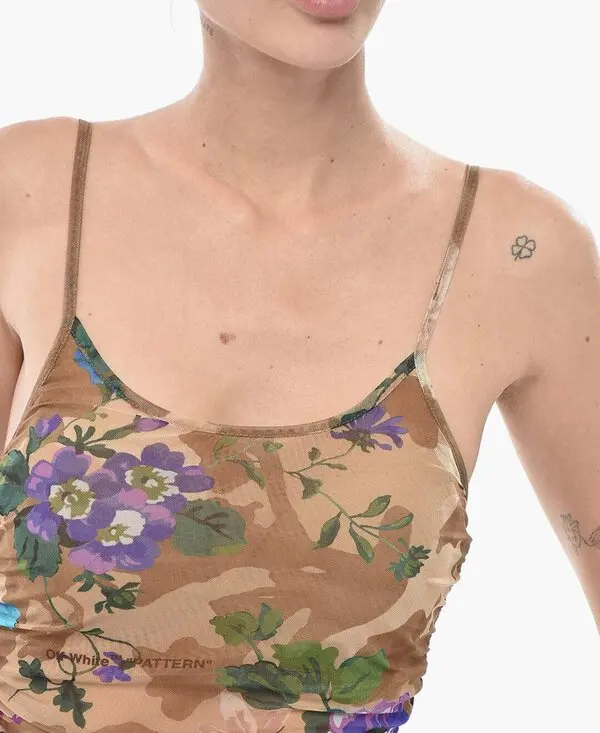 Off-White Camoflo Draped Tank Top