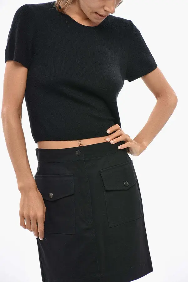 Eterne Ribbed Crewneck T-shirt