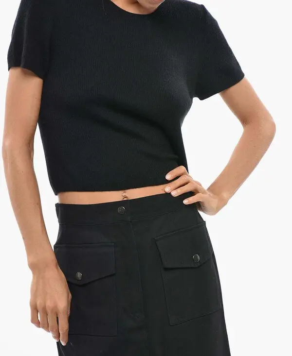 Eterne Ribbed Crewneck T-shirt