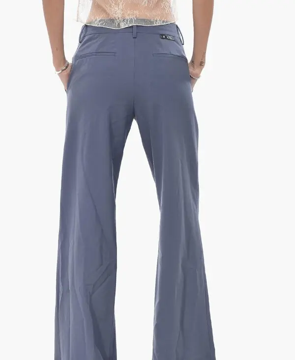Off-White Slit-detail Flared Trousers