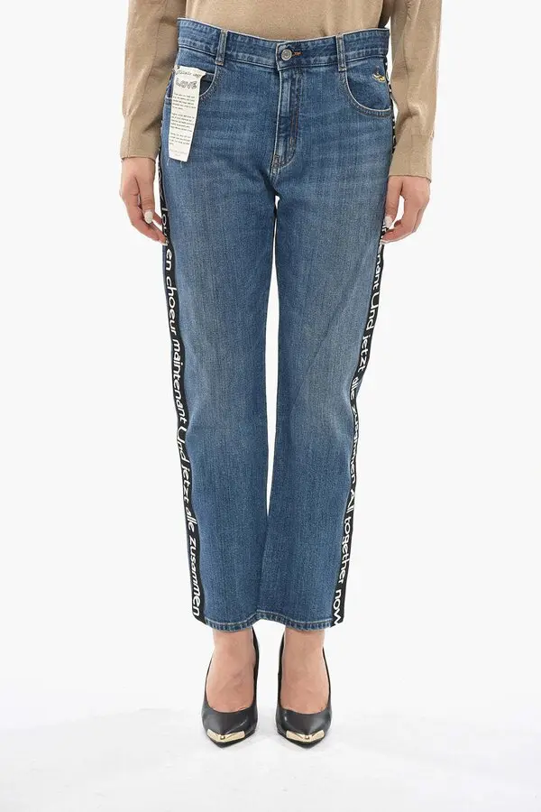 Stella McCartney The Beatles Straight-leg Jeans - Blue