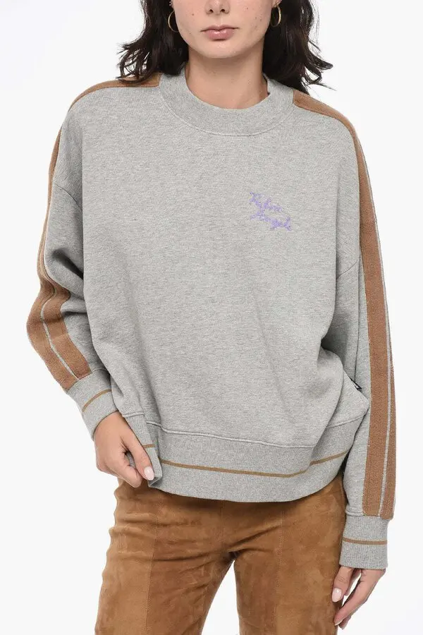 Palm Angels Embroidered Crewneck Sweatshirt