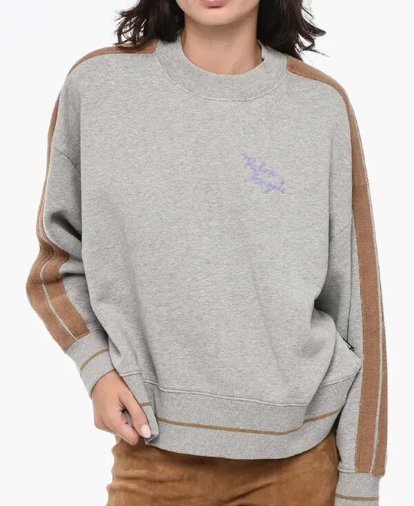 Palm Angels Embroidered Crewneck Sweatshirt
