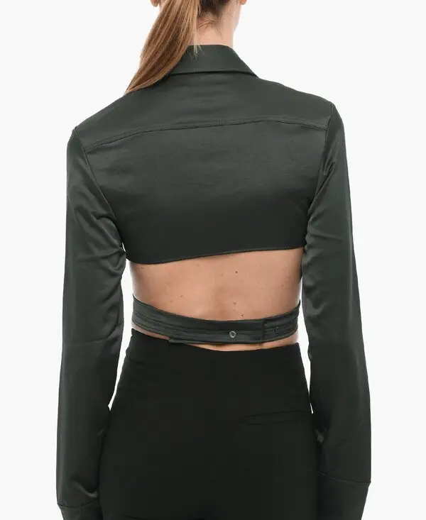 AMBUSH Cropped Wrap Shirt