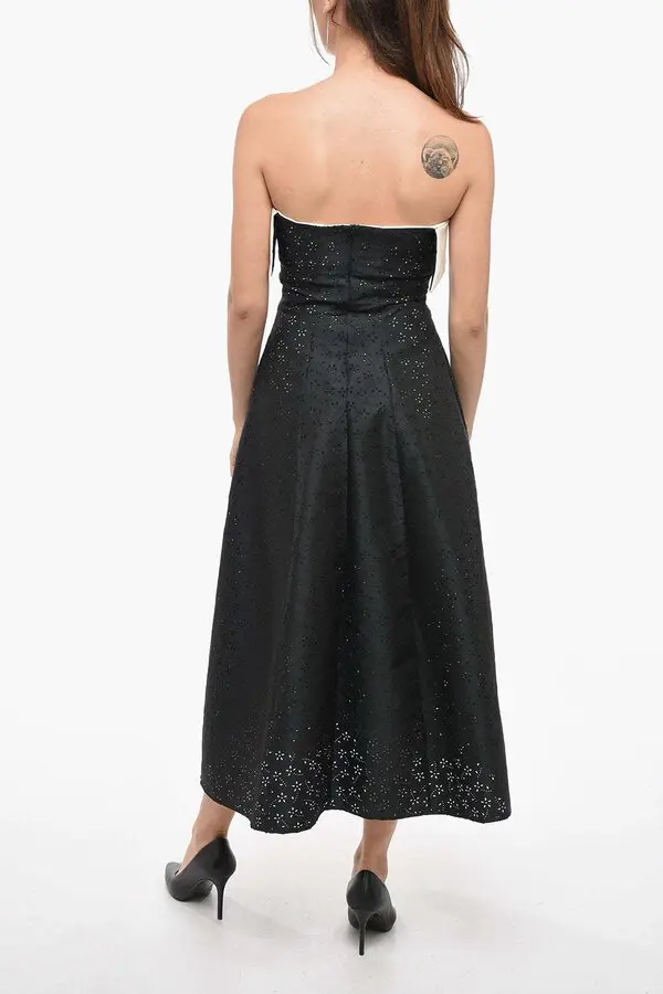 Philosophy Di Lorenzo Serafini Bandeau Midi Dress