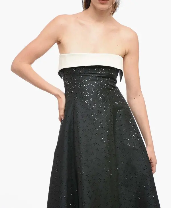 Philosophy Di Lorenzo Serafini Bandeau Midi Dress