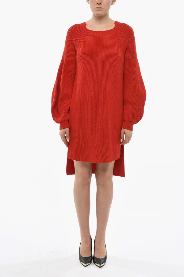 Stella McCartney Asymmetric Dress With Side Slits