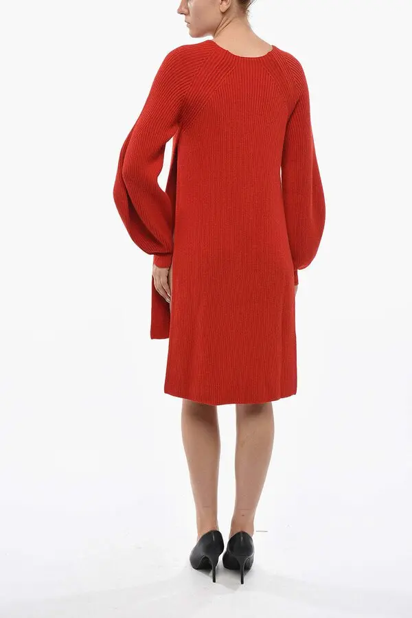 Stella McCartney Asymmetric Dress With Side Slits