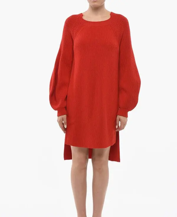 Stella McCartney Asymmetric Dress With Side Slits