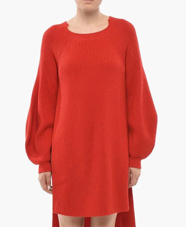 Stella McCartney Asymmetric Dress With Side Slits