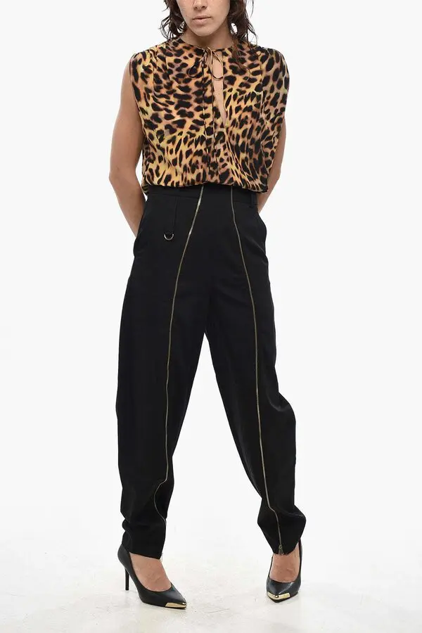 Stella McCartney Ewa Double Front Zip Trousers