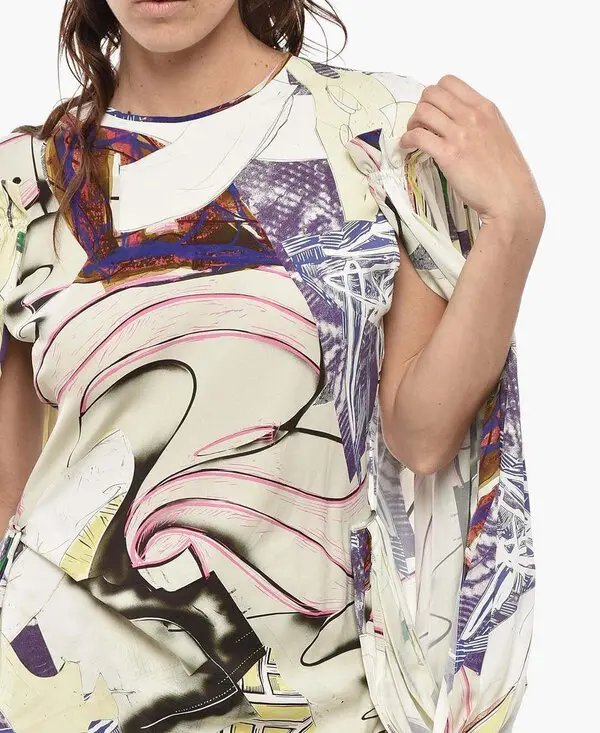 Stella McCartney Patterned Blouse With Billowing Sleeves