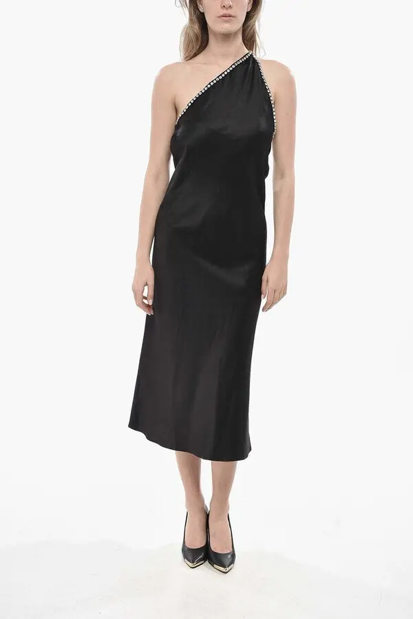 Dodo Bar Or Diana Asymmetric Dress - Black