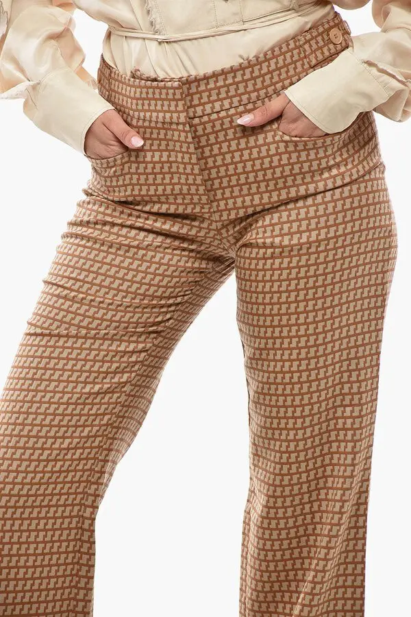 Stella McCartney Claudia Monogram Trousers