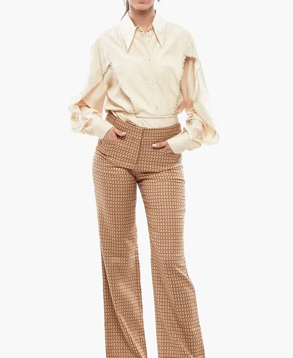 Stella McCartney Claudia Monogram Trousers