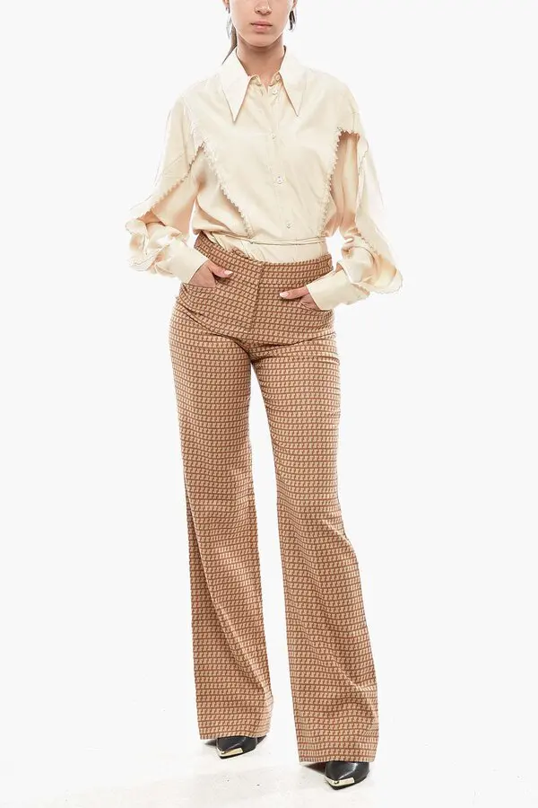 Stella McCartney Claudia Monogram Trousers