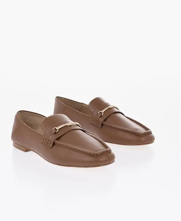 Michael Kors Lena Front Buckle Loafers