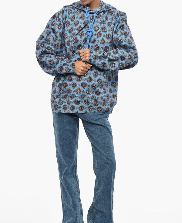 Dries Van Noten Haxel Printed Hoodie