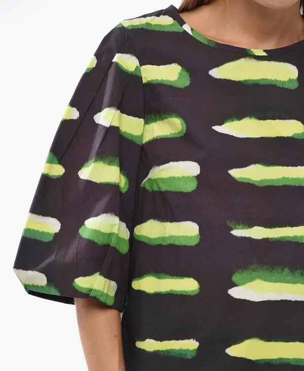 Dries Van Noten Cean Acid-wash Effect Blouse