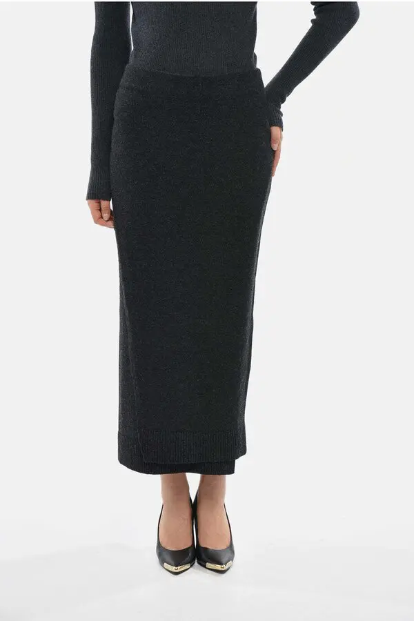 Balenciaga Pencil Skirt With Elastic Waist