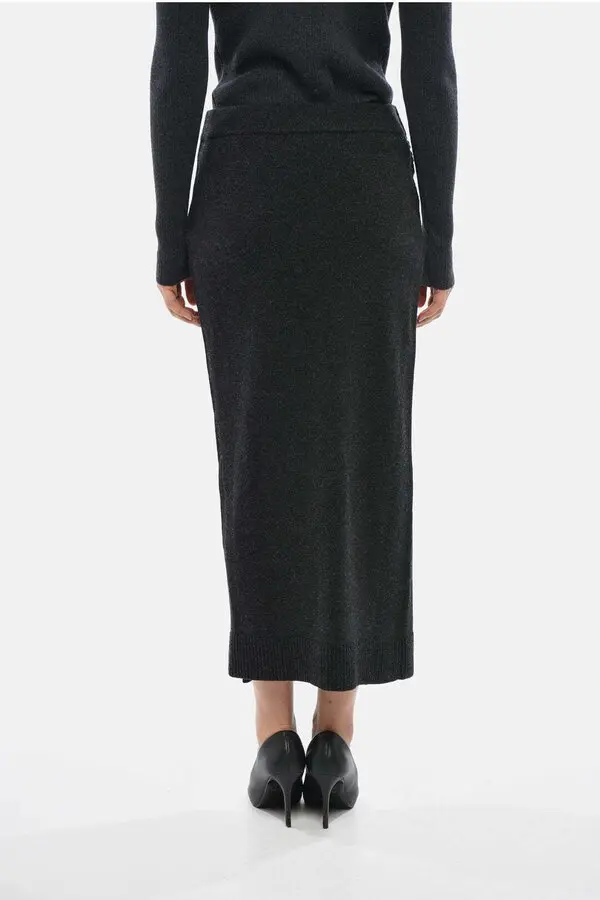 Balenciaga Pencil Skirt With Elastic Waist