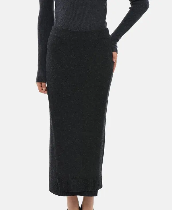 Balenciaga Pencil Skirt With Elastic Waist