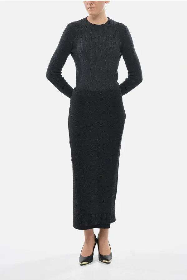 Balenciaga Pencil Skirt With Elastic Waist