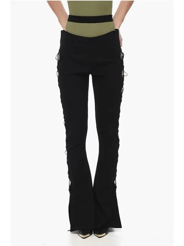 ANDREĀDAMO High-waisted Flare Pants