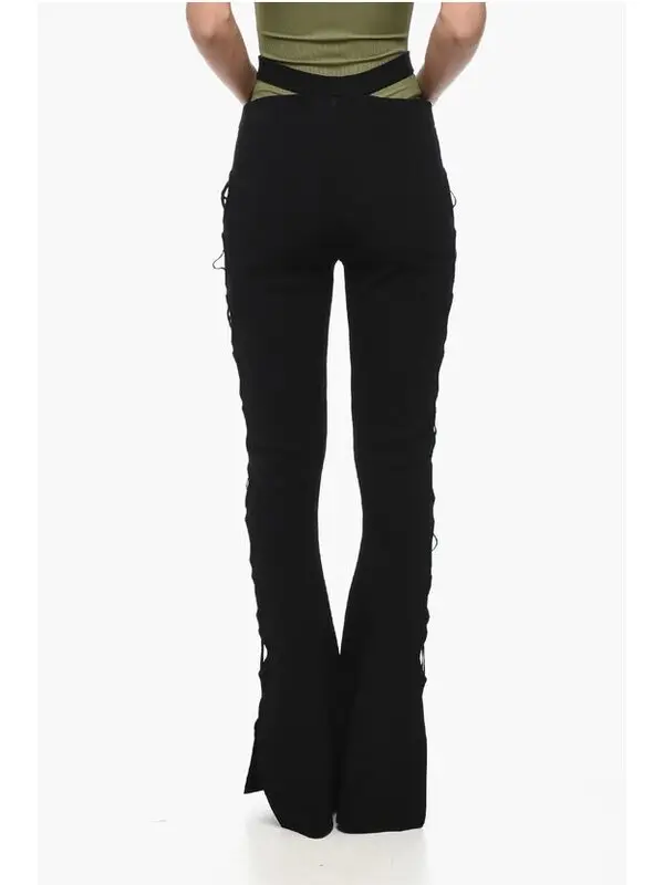 ANDREĀDAMO High-waisted Flare Pants