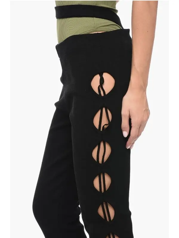 ANDREĀDAMO High-waisted Flare Pants