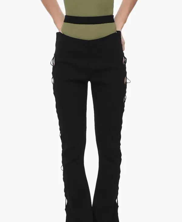 ANDREĀDAMO High-waisted Flare Pants