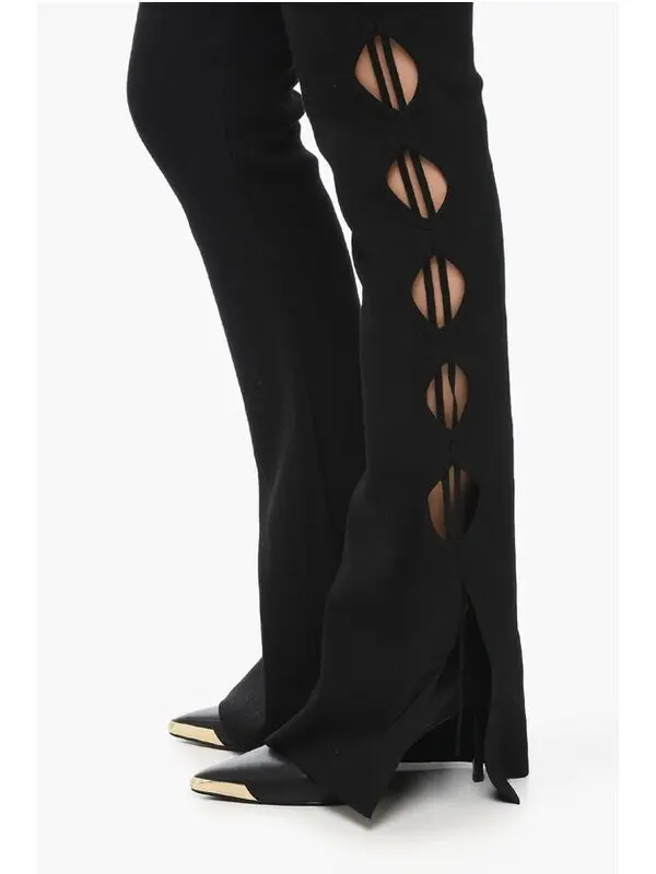 ANDREĀDAMO High-waisted Flare Pants