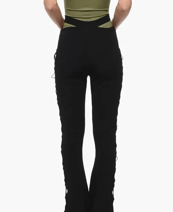 ANDREĀDAMO High-waisted Flare Pants