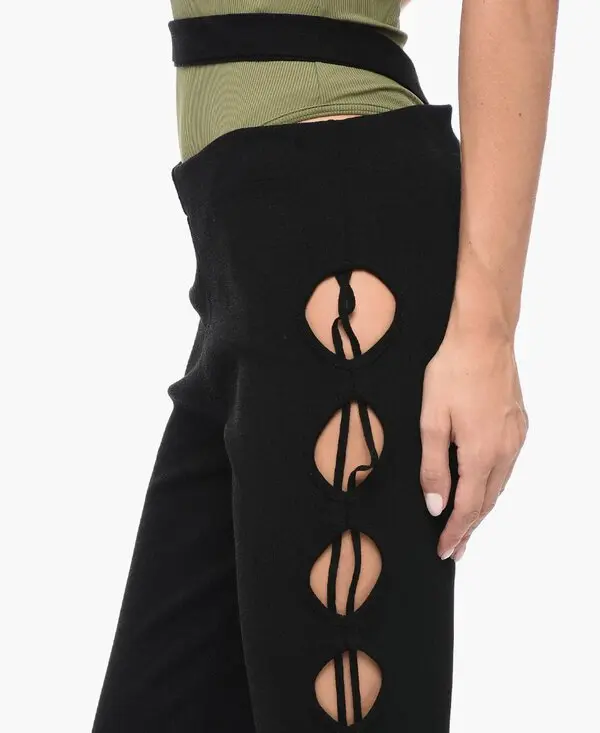 ANDREĀDAMO High-waisted Flare Pants