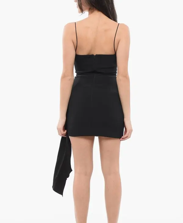 David Koma Mini Wrap Dress