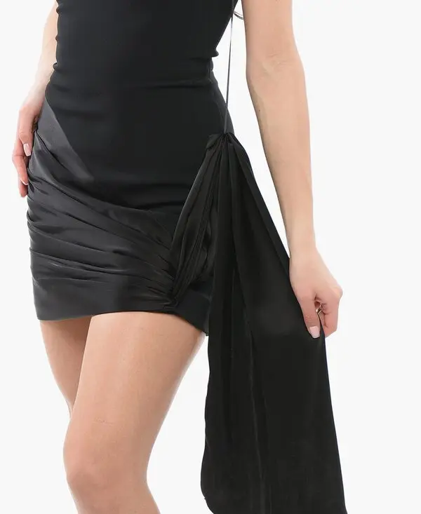 David Koma Mini Wrap Dress