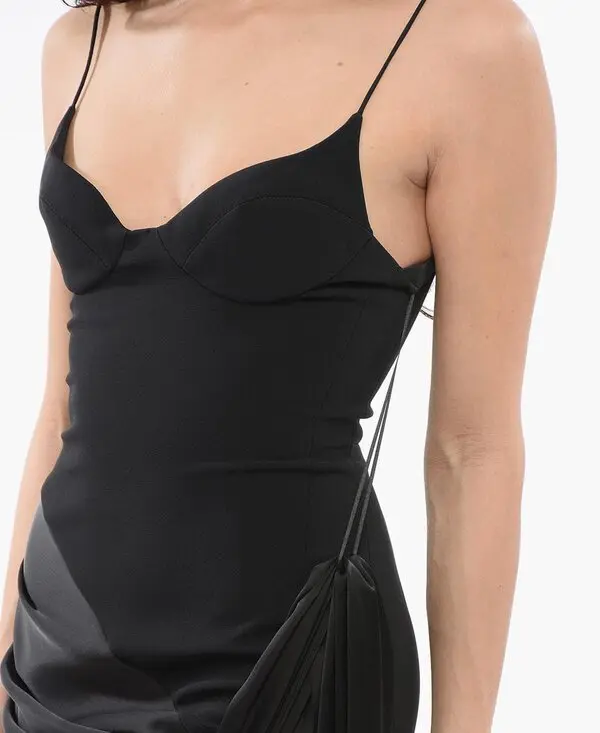 David Koma Mini Wrap Dress