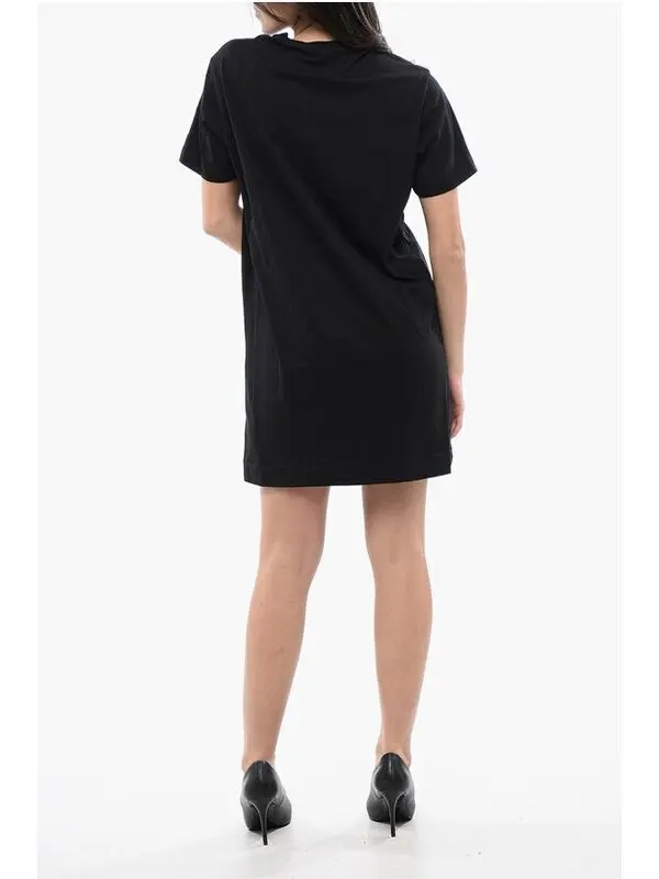 DIESEL® D-egor Embossed Logo T-shirt Dress