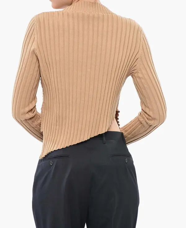 Stella McCartney Crewneck Top With Asymmetric Hem