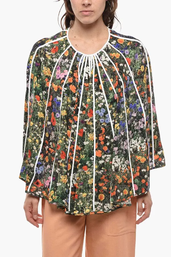 Stella McCartney Lyra Asymmetric Blouse