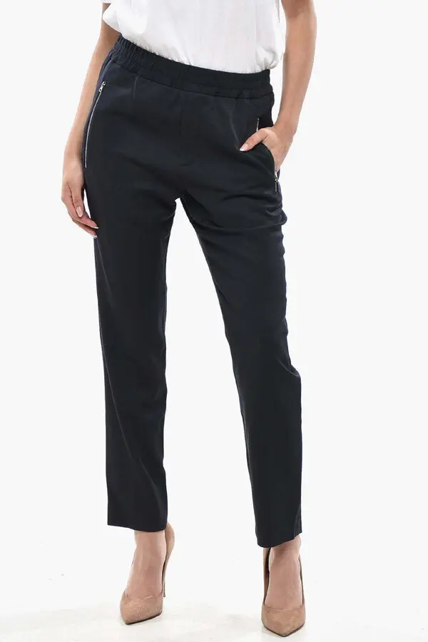 Stella McCartney Regular-fit Trousers With Zip Pockets