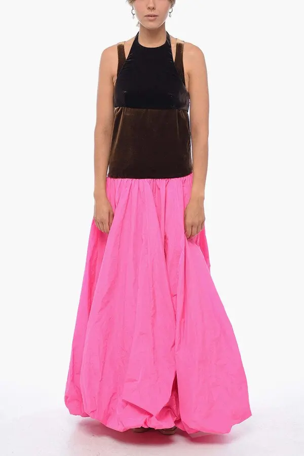 Valentino Garavani Bloom Balloon Maxi Dress