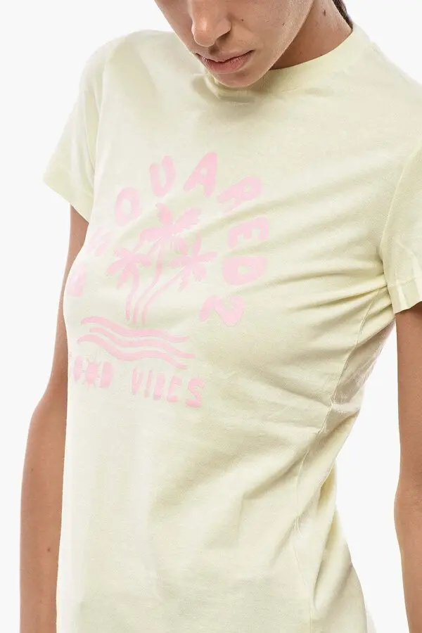 Dsquared2 Logo-print Crew-neck T-shirt
